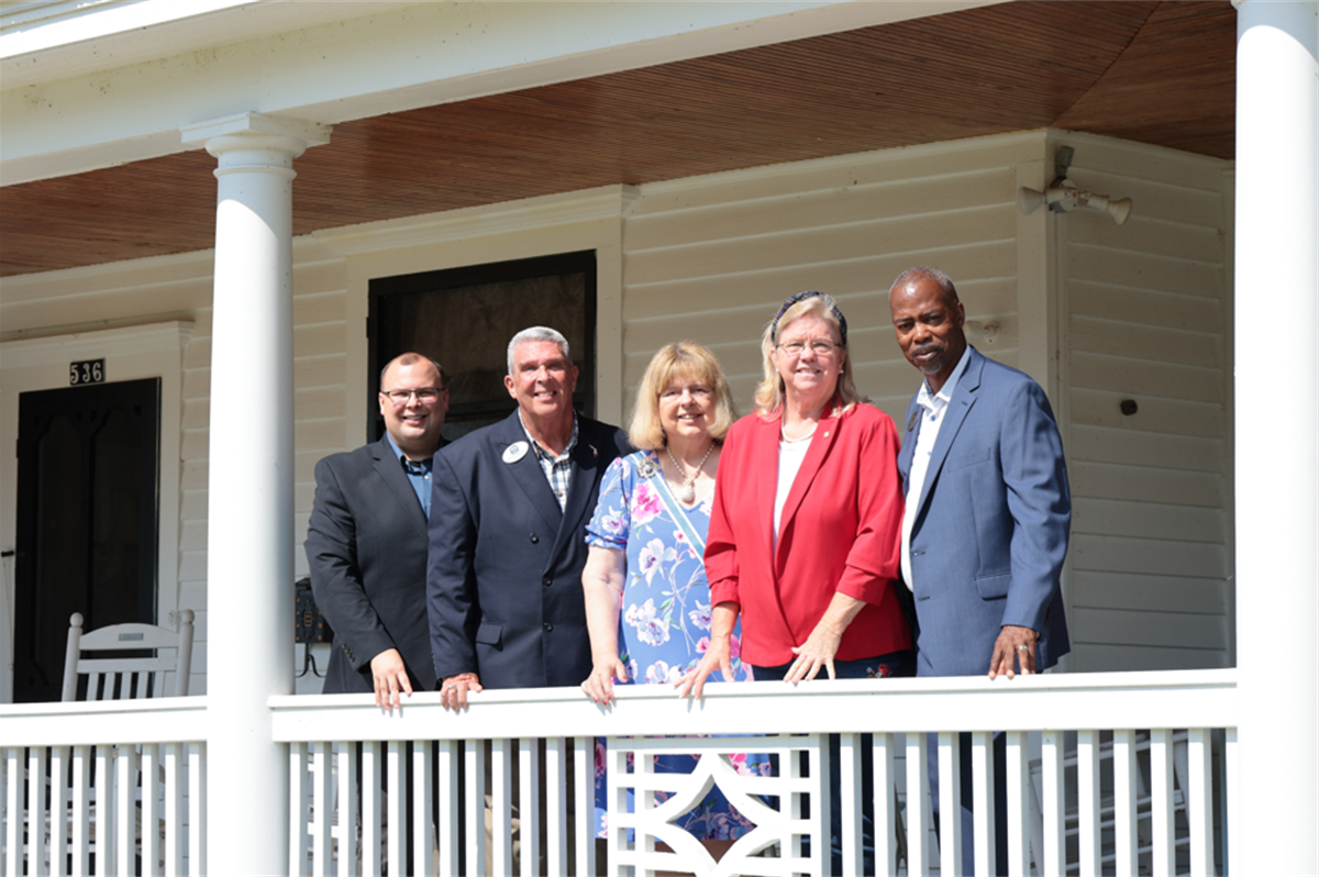 Dedication of Clifford House Historic Plaque - Eustis FL